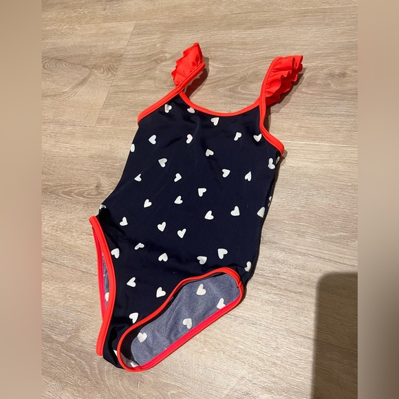 Swim | Americana Little Girls Swimsuit Size 5 | Poshmark